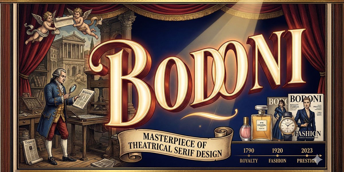 Bodoni Font: Serif That Defined Luxury Typography
